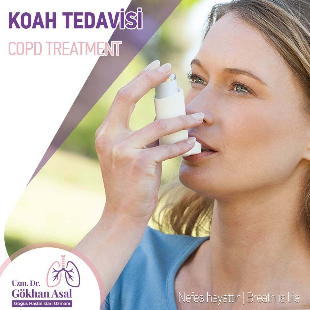 KOAH Nedir? Belirtileri? KOAH Hastalığı Tedavisi - Antalya